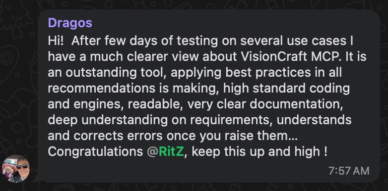 VisionCraft: Stop Debugging AI Hallucinations. Start Building the Future.